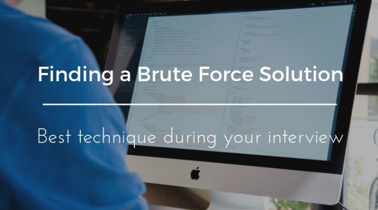 Finding a brute force solution - Byte by Byte